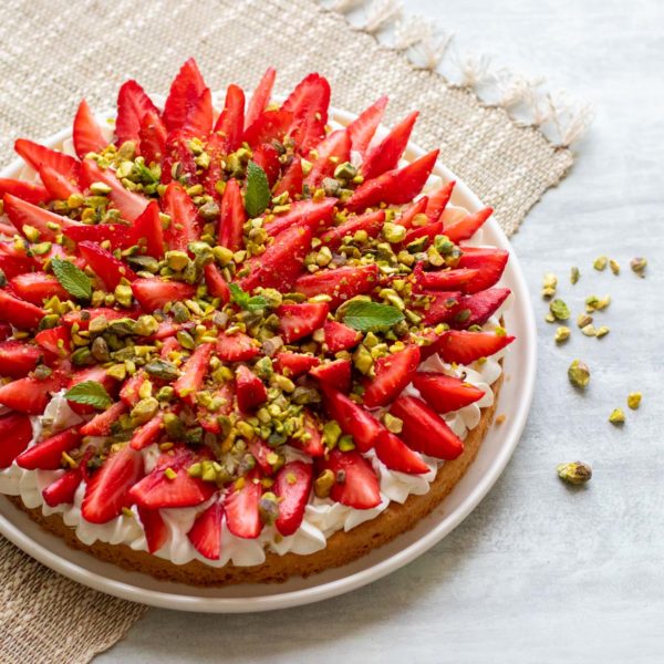 Recette : Tarte aux fraises, chantilly au mascarpone