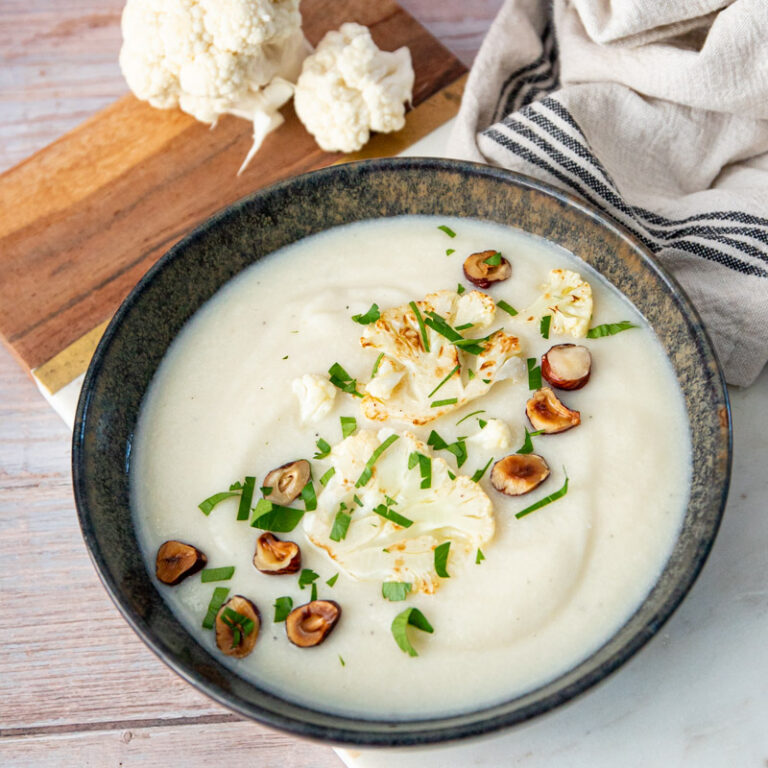 Recette : Soupe de chou-fleur et panais